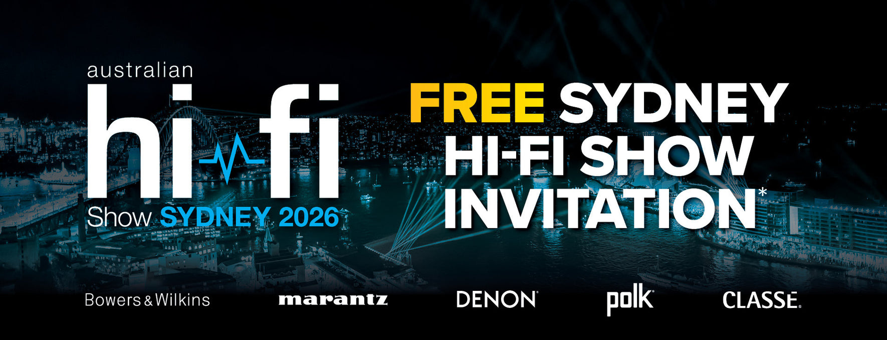 Sydney Hi Fi Show Tickets – HiFi Bundles